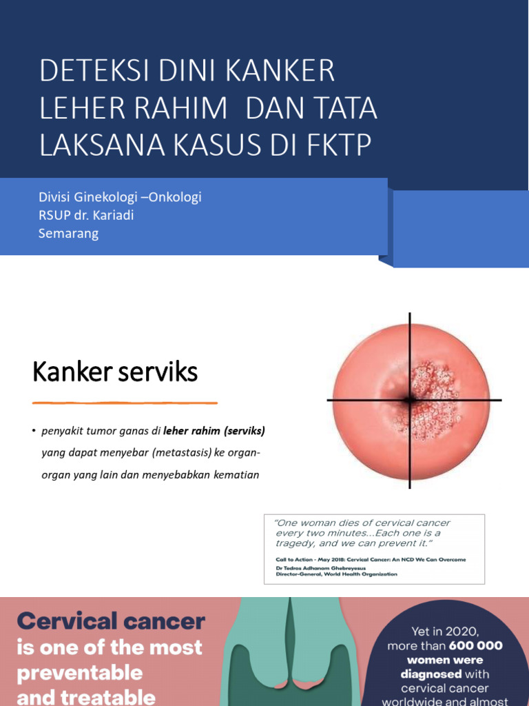 POGI DR Lubena SKRINING KANGKER RAHIM | PDF