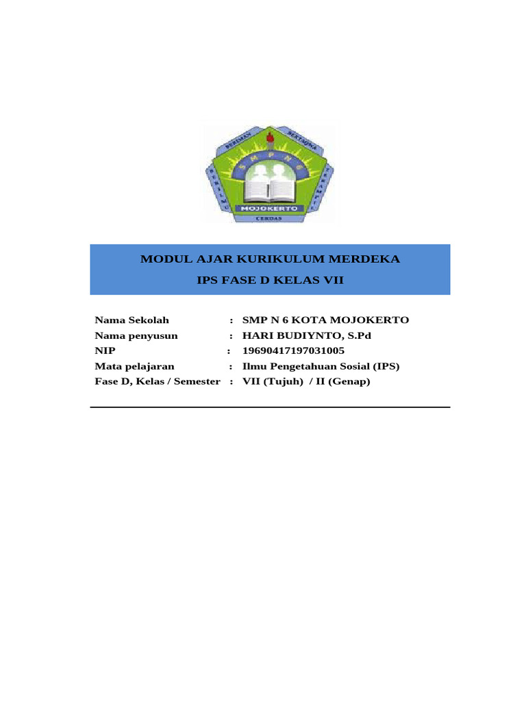 4. Modul Ajar BAB III Spensix 2023-2024 | PDF