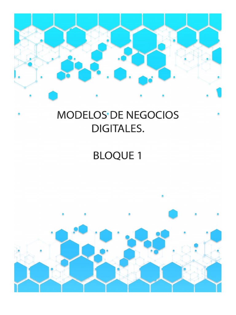 Resumen Bloque 1 | PDF | Software como servicio | Economias