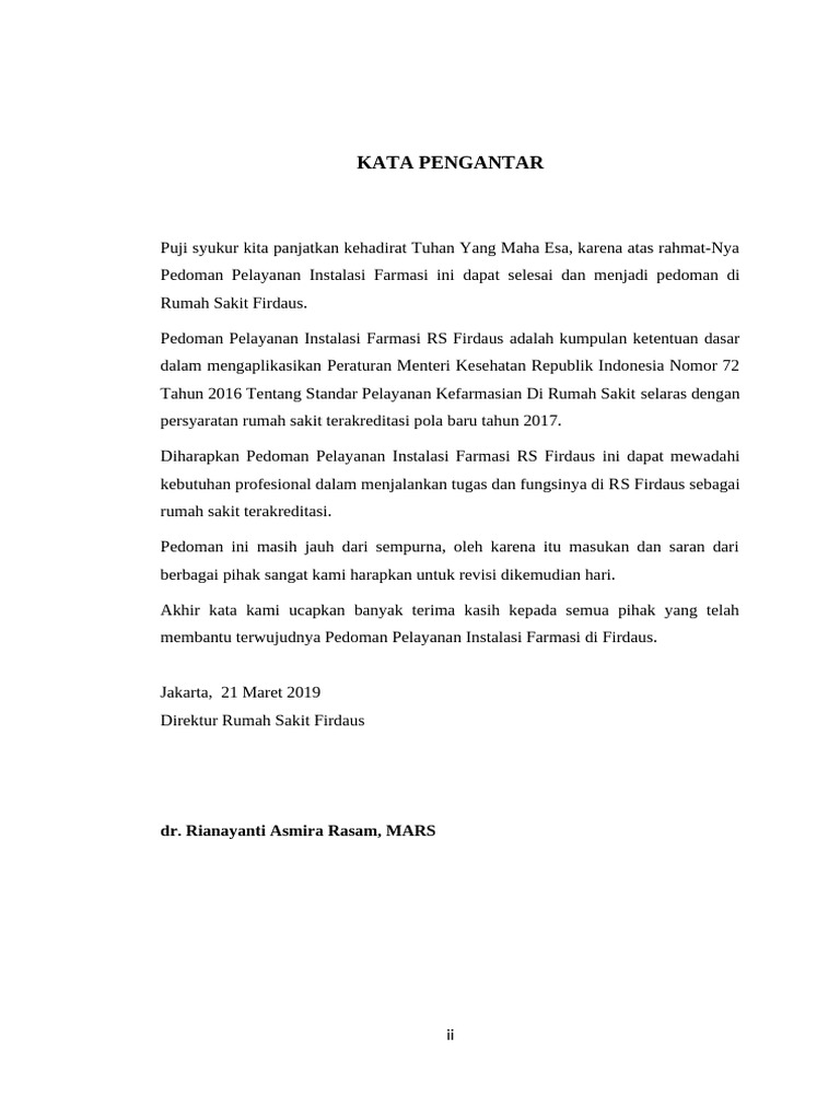 Kata Pengantar dan Daftar Isi | PDF