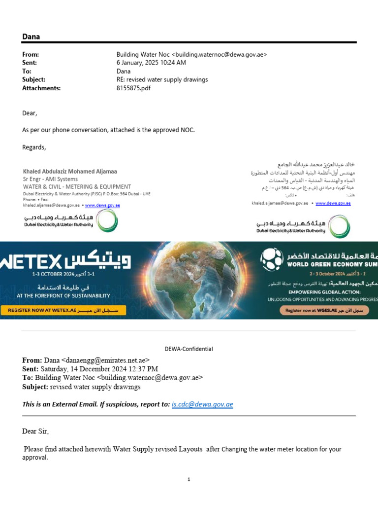 RE Revised Water Supply Drawings | PDF | Computing