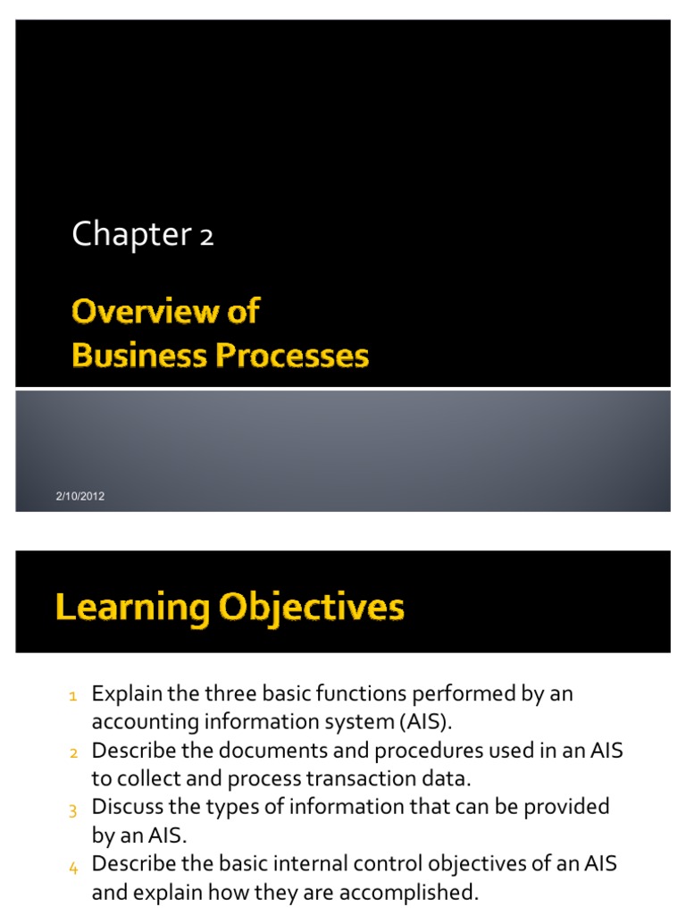 Accounting Business Processes in NC | PDF | Debits And Credits ...