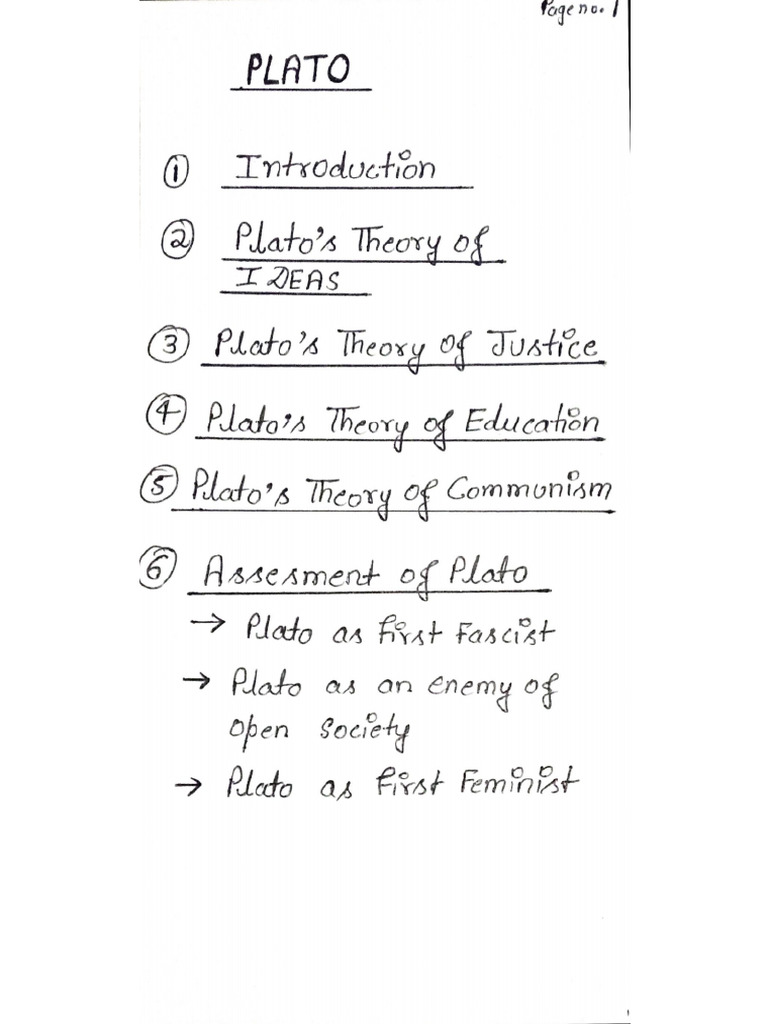 Plato Notes by Taking Polity - 231114 - 090902 | PDF