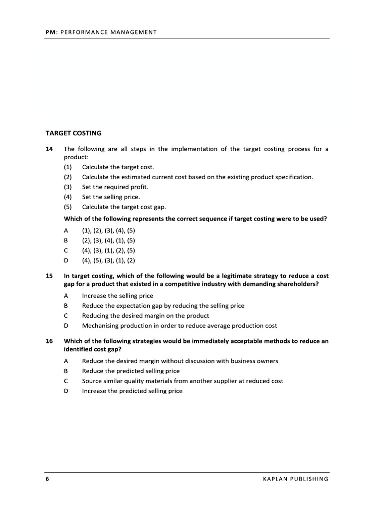 Q14 - Q27 Target Amd Life Cycle | PDF