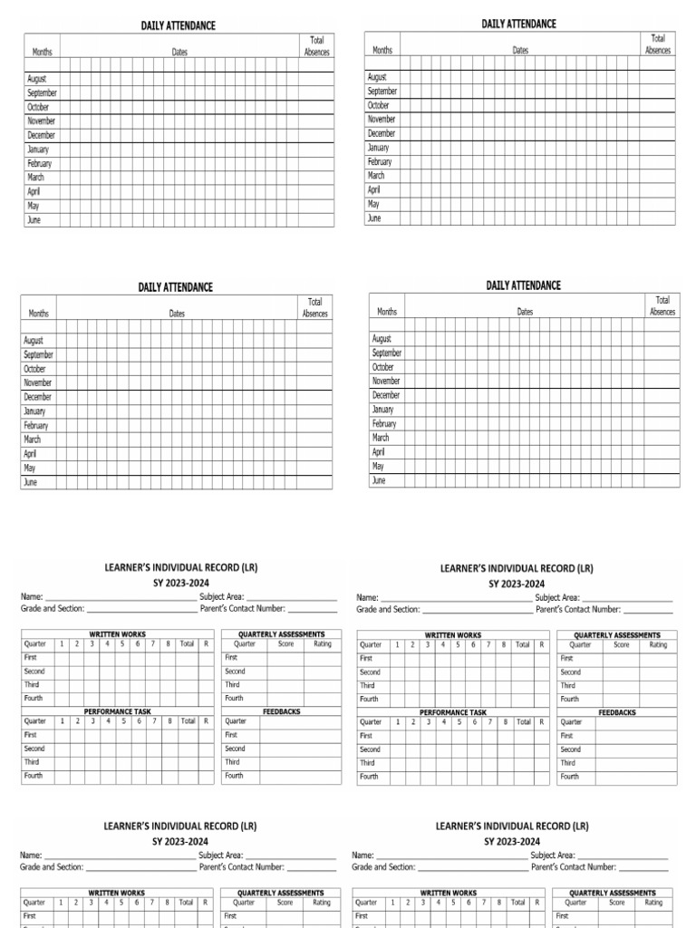 Class Card | PDF