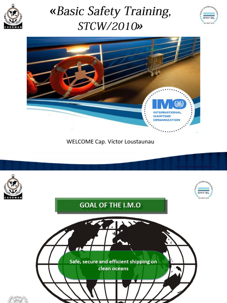 Basic Safety Training STCW 2010 | PDF | Fires | Cardiopulmonary Resuscitation