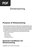 Basic Dimensioning Rules Explained | PDF | Dimension | Length