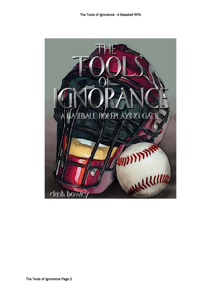 The Tools of Ignorance (Better Mousetrap Games) - SZNy9t | PDF ...