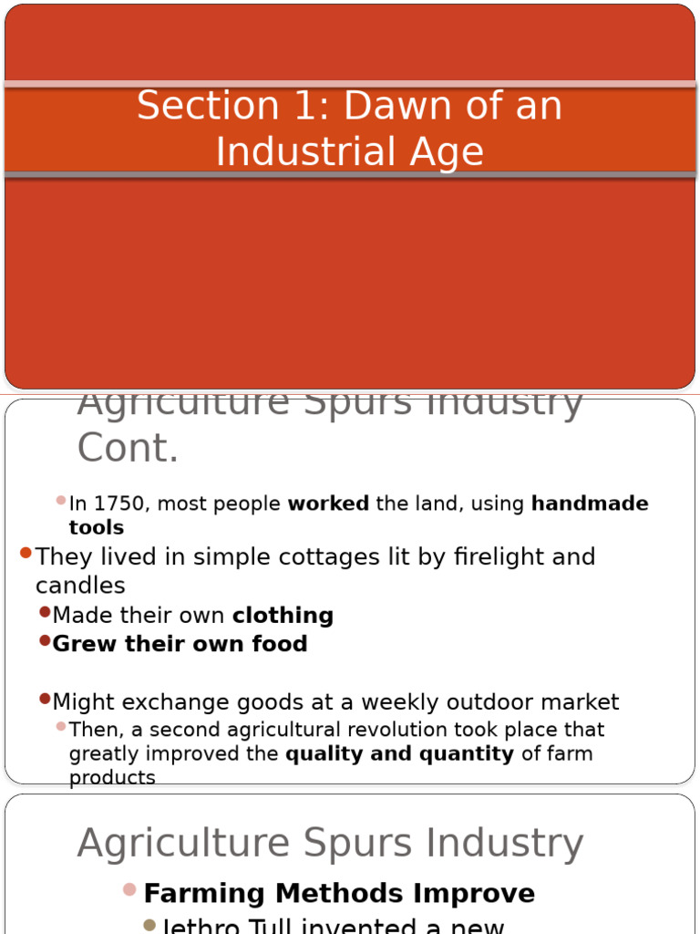 Industrial Revolution PowerPoint Notes | PDF | Industrial Revolution ...