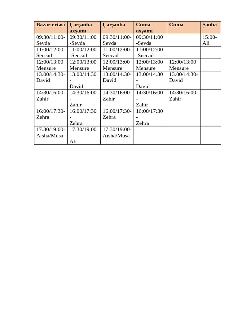 Cedvel Kopyası | PDF