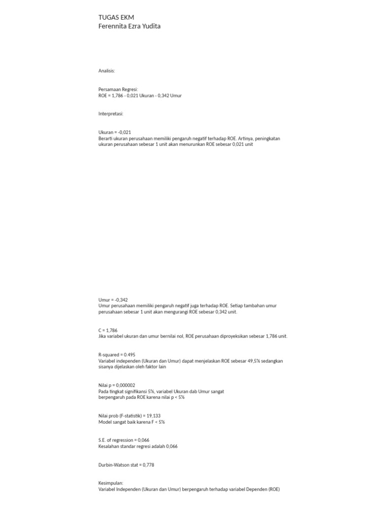 Ekm - Tugas Ferennita | PDF