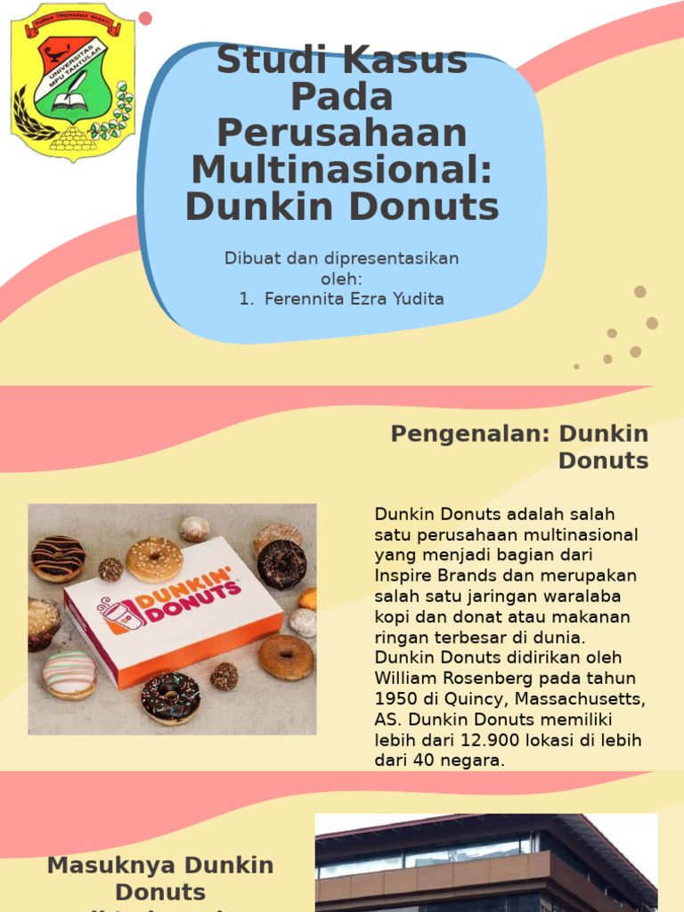Eko Int Ferennita - Studi Kasus Dunkin Donuts | PDF