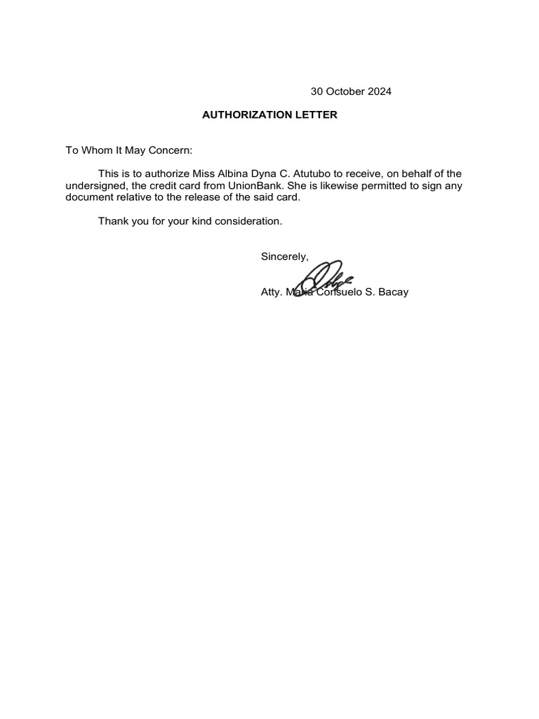 Credit Card Collection Authorization | PDF