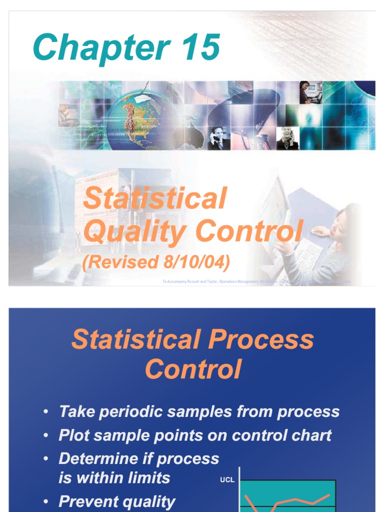 Statistical Quality Control | PDF | Engineering Tolerance | Operations ...