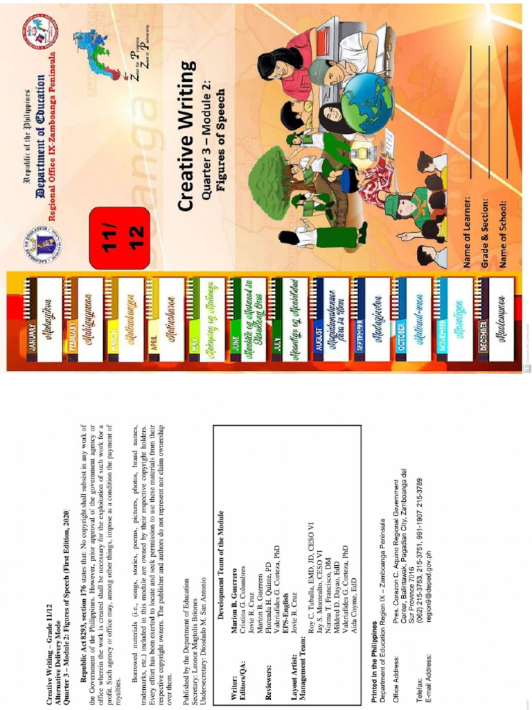 Creative Writing-Q3-M2 | PDF