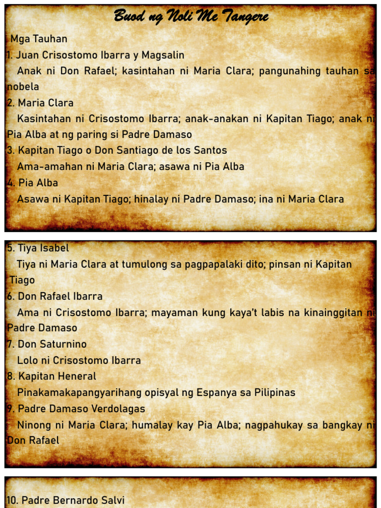 BUOD-NOLI | PDF