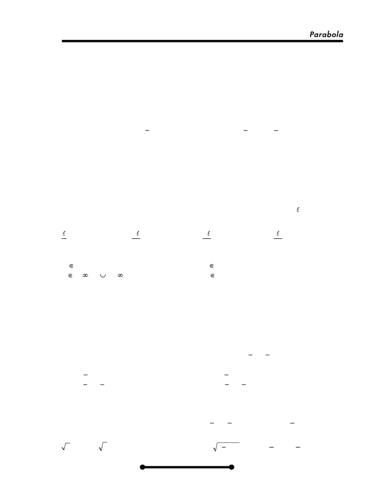 Locus of Trisection Points in Parabolas | PDF | Tangent | Elementary ...