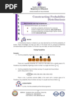 StatProb Q3 Module 1 | PDF | Probability Distribution | Random Variable