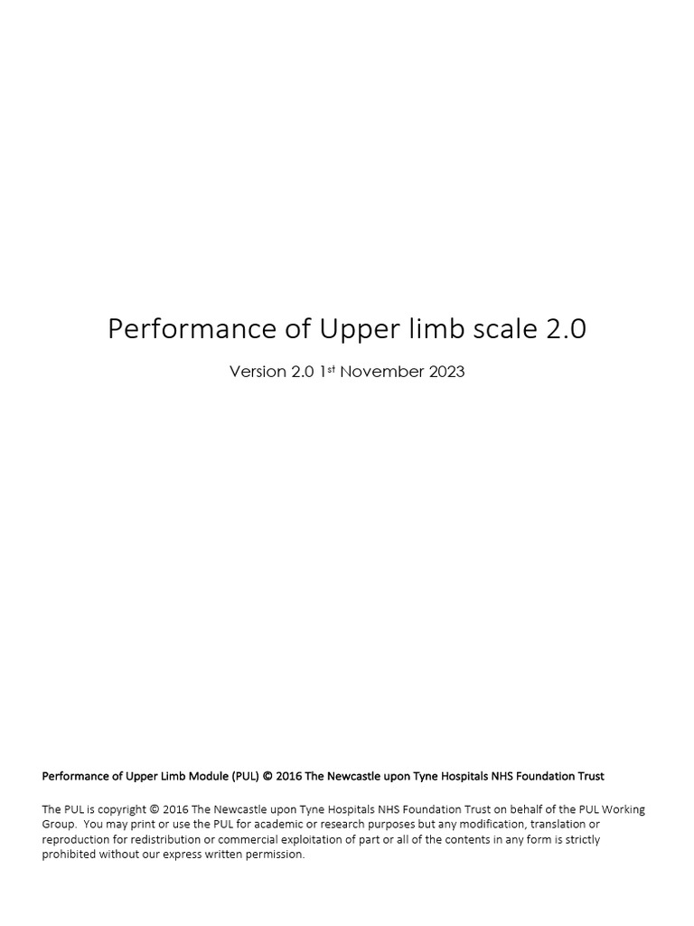 PUL-Manual 01NOV2023 | PDF | Anatomical Terms Of Motion | Elbow