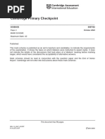 Cambridge Checkpoint Science P2 Mark Scheme | PDF | Atomic Nucleus ...