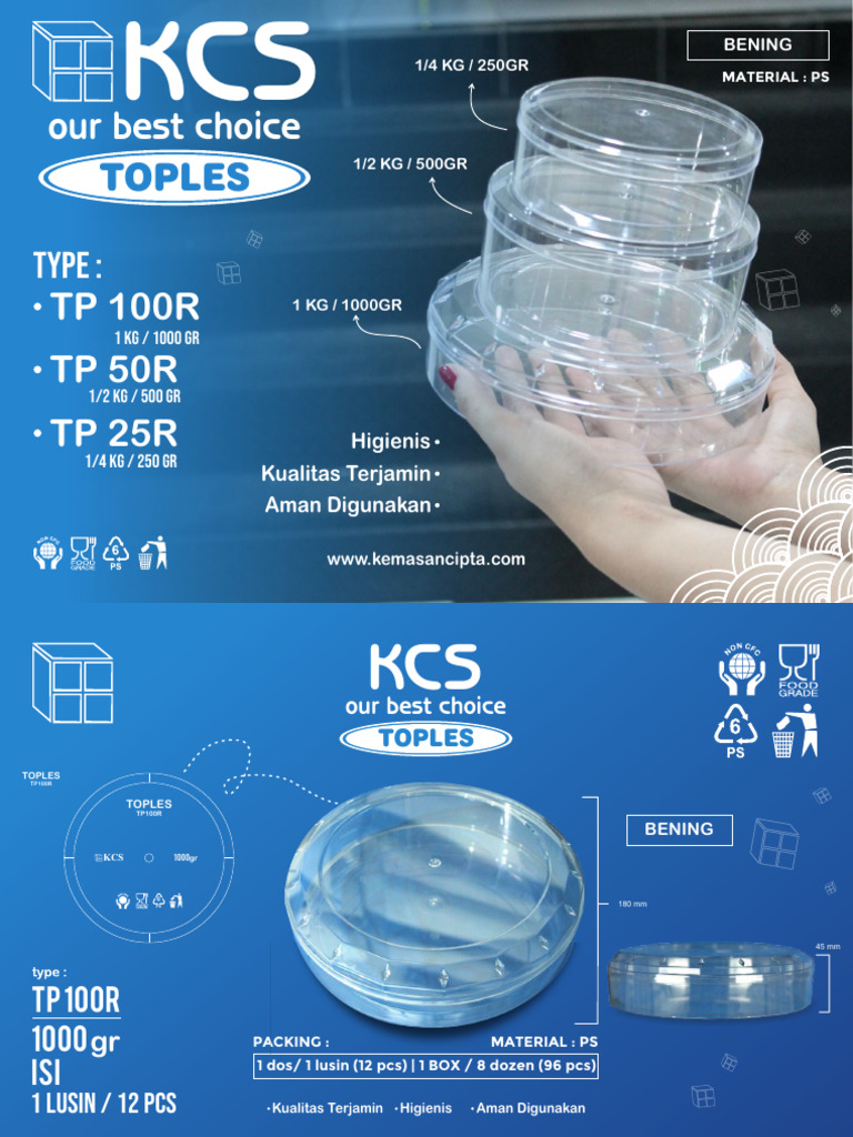 Katalog KCS Toples | PDF
