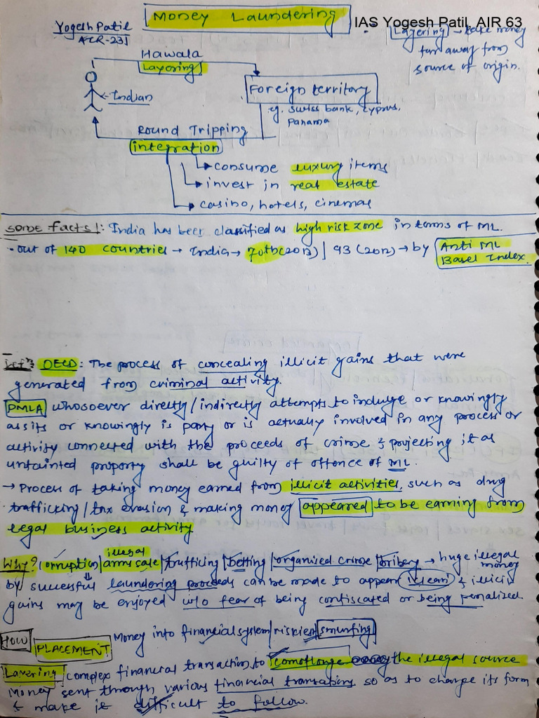 Internal Security - IAS Yogesh Patil | PDF