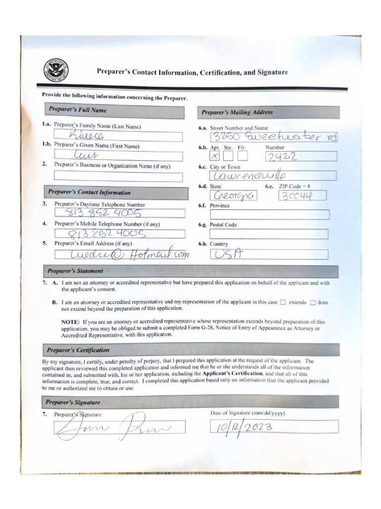 Prepare Signature | PDF