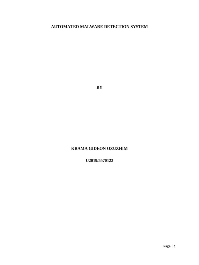 Automated Malware Analysis Update | PDF | Malware | Machine Learning