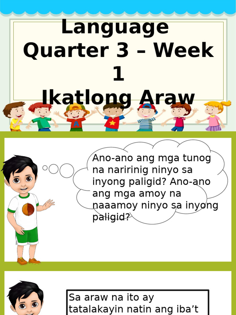 Language Q3W1 Day3 | PDF