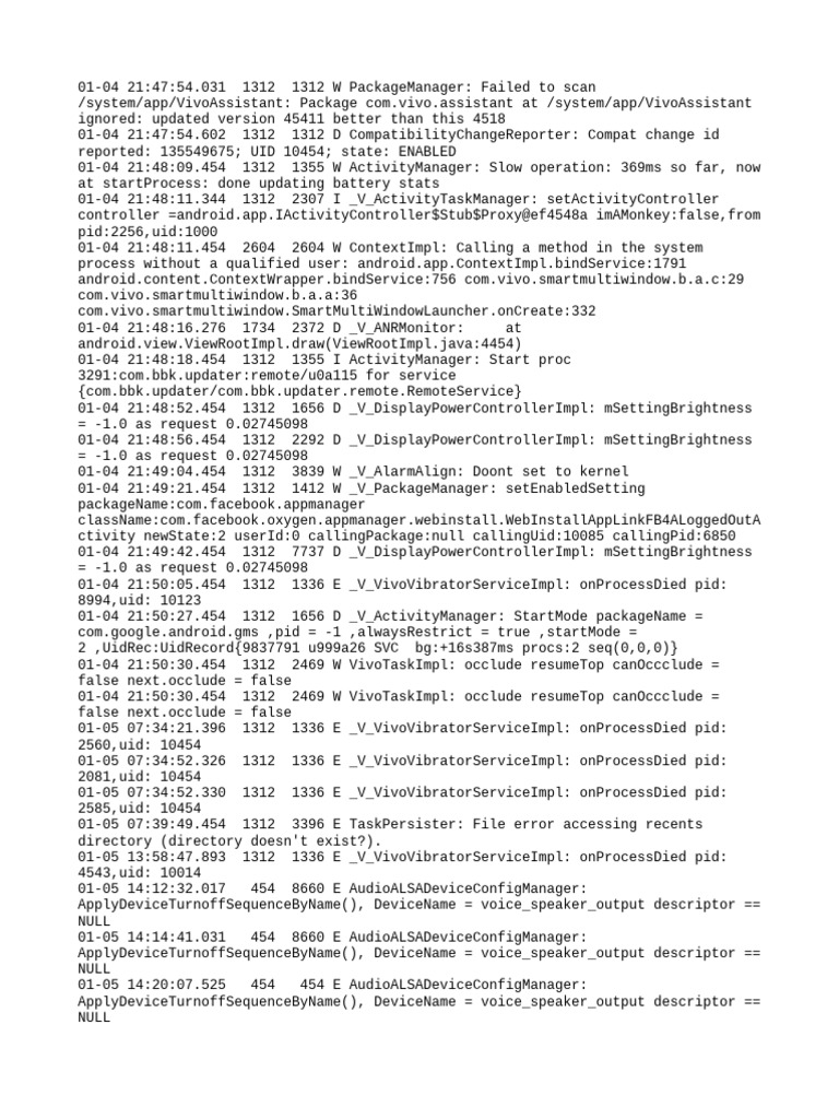 log | PDF | Operating System Families | Software Engineering