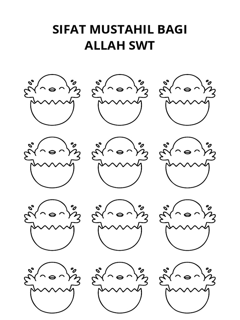 Sifat Mustahil Bagi Allah SWT | PDF