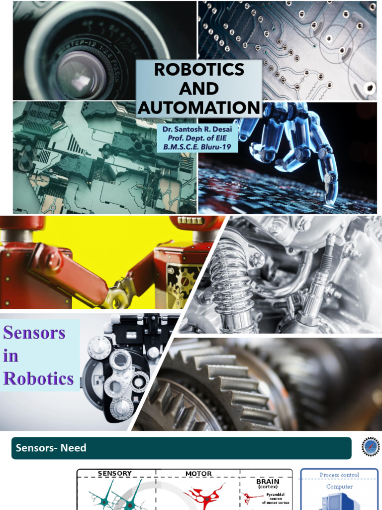 Robotics and Automation As On 30 Nov 2024 | PDF | Computer Vision | Sensor