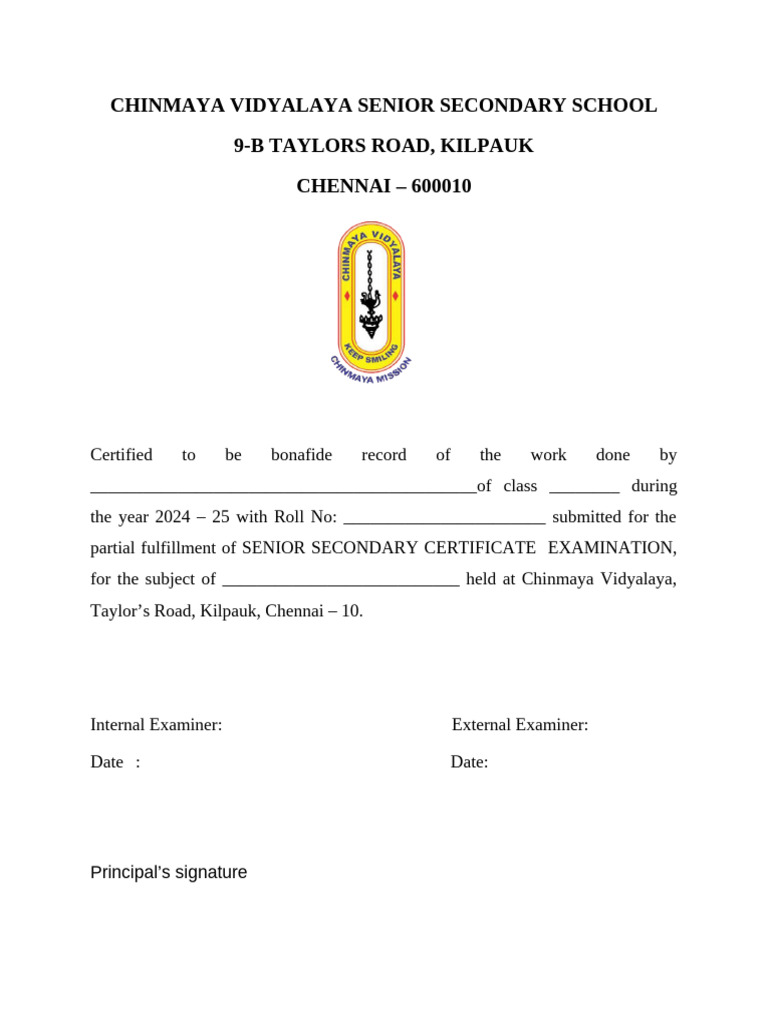Bonafide Cerificate-1 | PDF