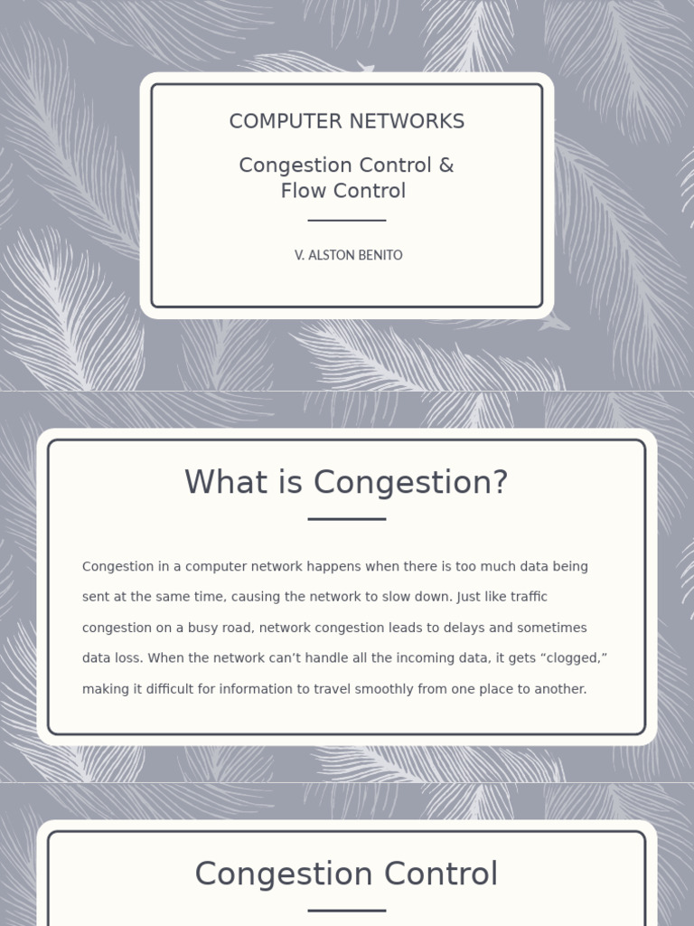 CongestionFLow | PDF | Network Congestion | Transmission Control Protocol