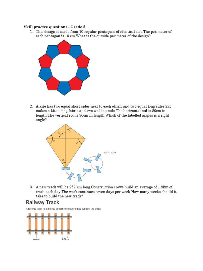 G-5-Module 4-Skill Practice QNS | PDF