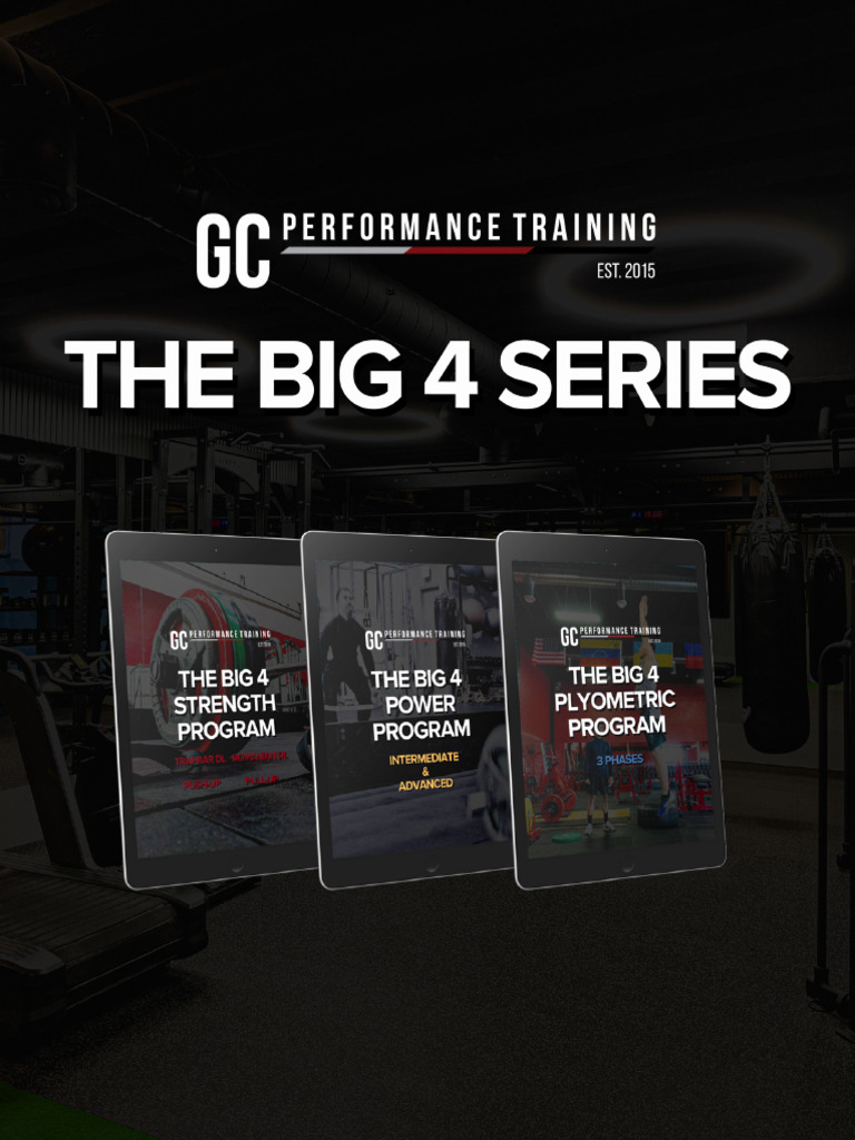 Big 4 Strength Training Program Guide | PDF | Strength Training ...