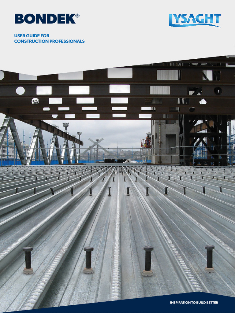 Bondek: User Guide For Construction Professionals | PDF | Structural ...