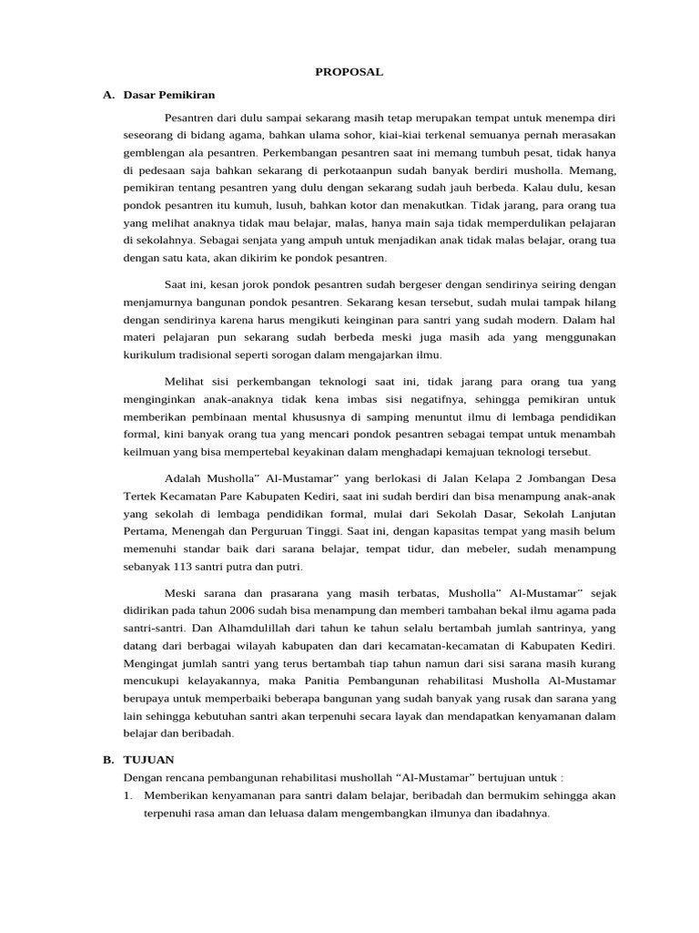 Proposal Keramik | PDF