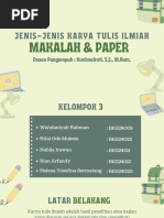 Contoh Paper Mahasiswa yang Baik | PDF