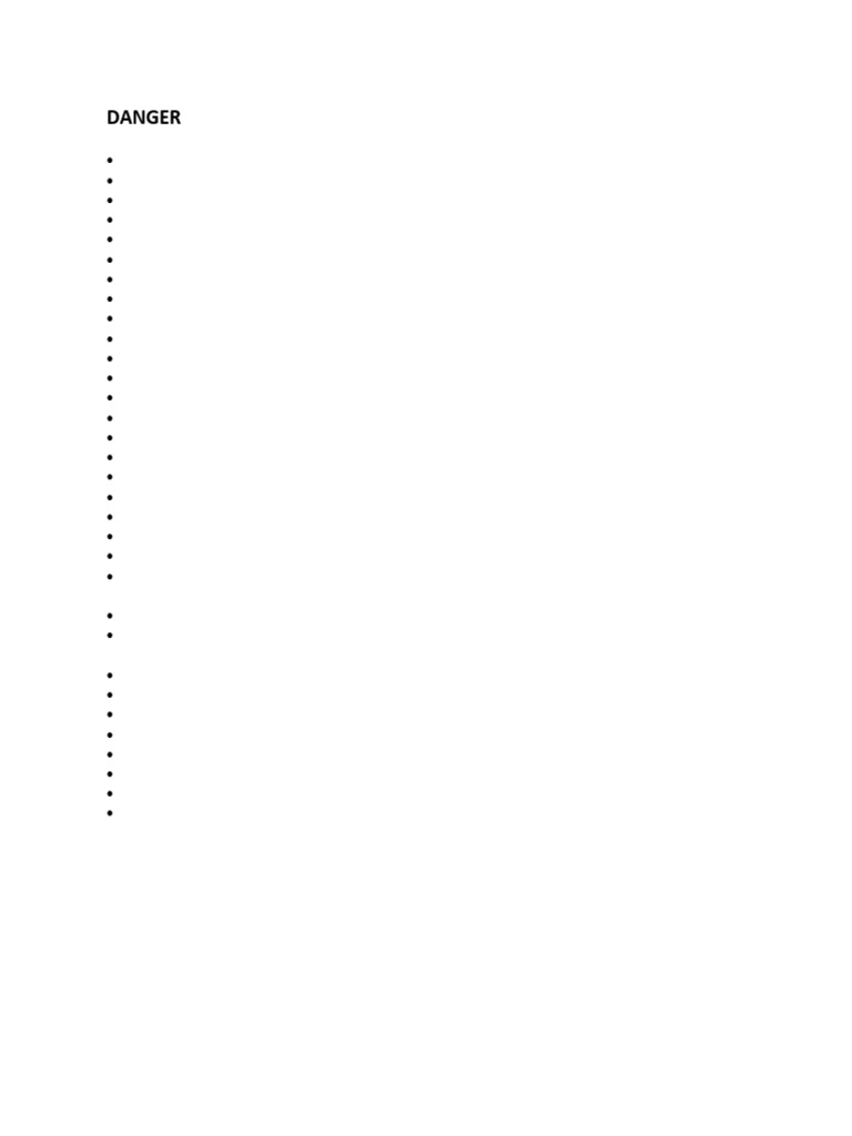 DANGER | PDF