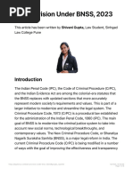 BNSS Chapter 5 Arrest of Persons | PDF