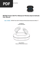 Probuds V2 Earbuds Manual | PDF | Headphones