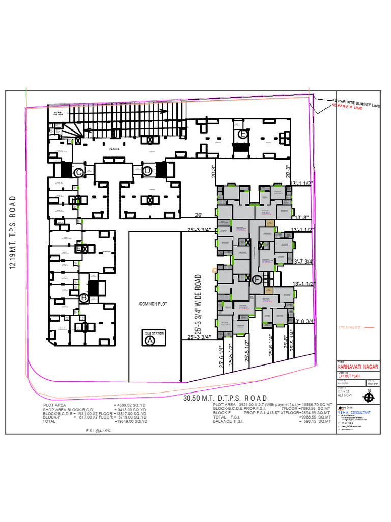Karnavati Nagar Layout Plan Details | PDF