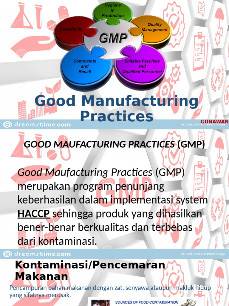 Materi Good Manufacturing Practices (GMP) | PDF