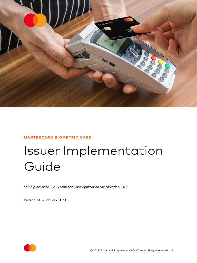 Mastercard Biometric Card - Issuer Implementation guide - v1.0 - Jan ...
