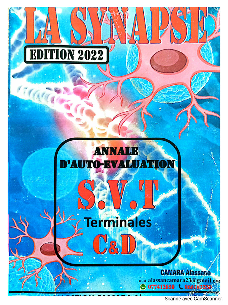 Annale SVT Terminales CD 2 | PDF