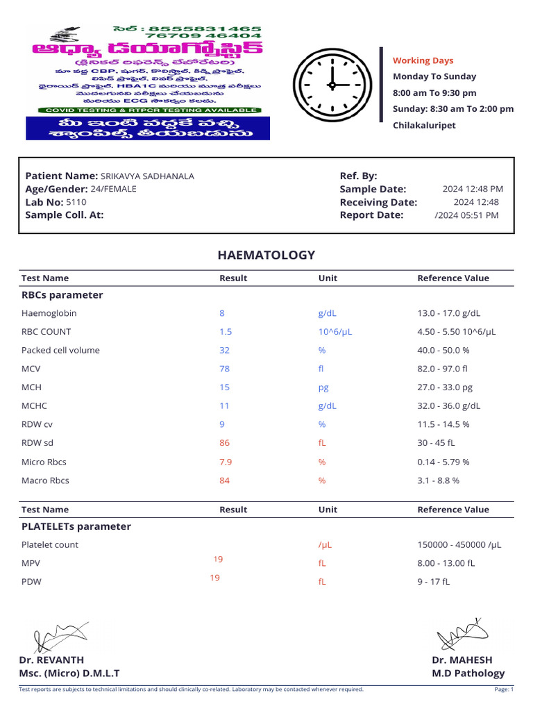 Malaria&Cbp Report | PDF