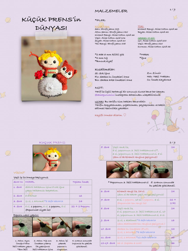 Lamagurumini_World_of_Little_Prince_Ku_776_c_807_u_776_k_Prensin_Du_776_nyas_305_Turk_305_sh | PDF