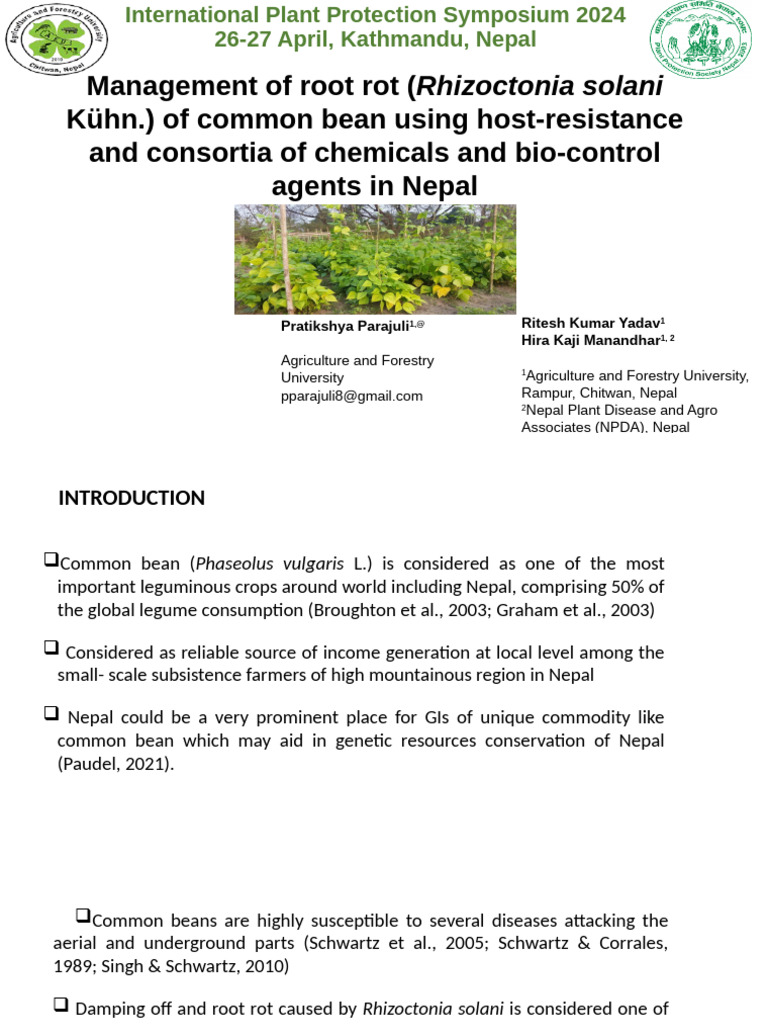 Final IPPS - 2024 - Oral - 230 - Th2 - 005 | PDF | Botany | Plants
