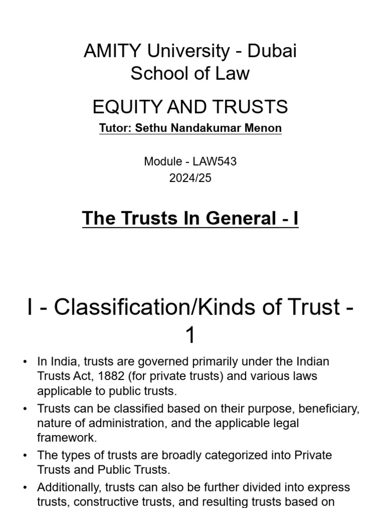 Fiduciary Duty in Indian Trusts | PDF | Fiduciary | English Trust Law